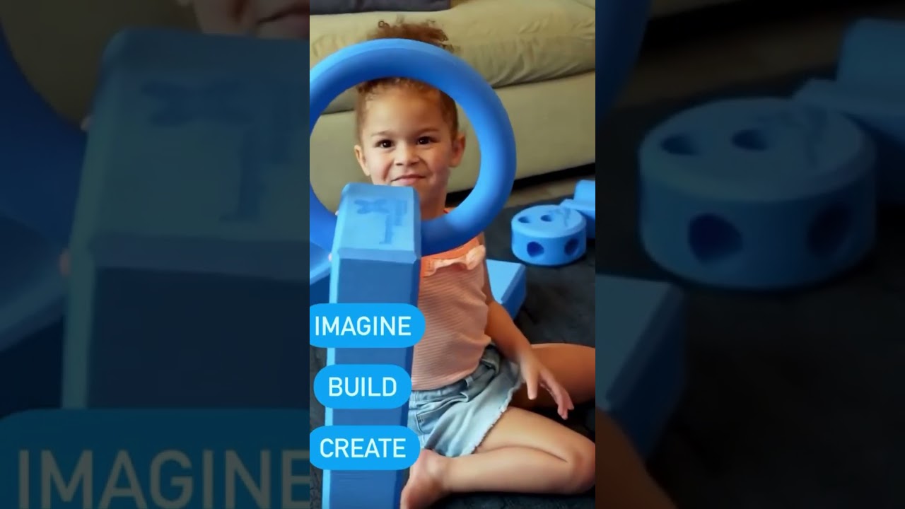Medium Blue Blocks = Big Fun!