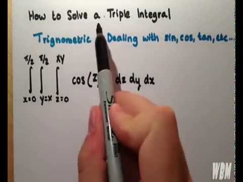 How to Solve a Triple Integral