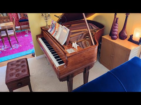 One-Handed "Tea For Two" - Cletus Goens at the ~1920 Knabe Ampico Grand Piano