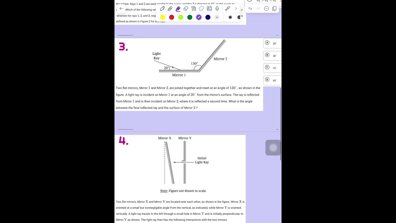 Problem Set 1: Reflections (Part 1)