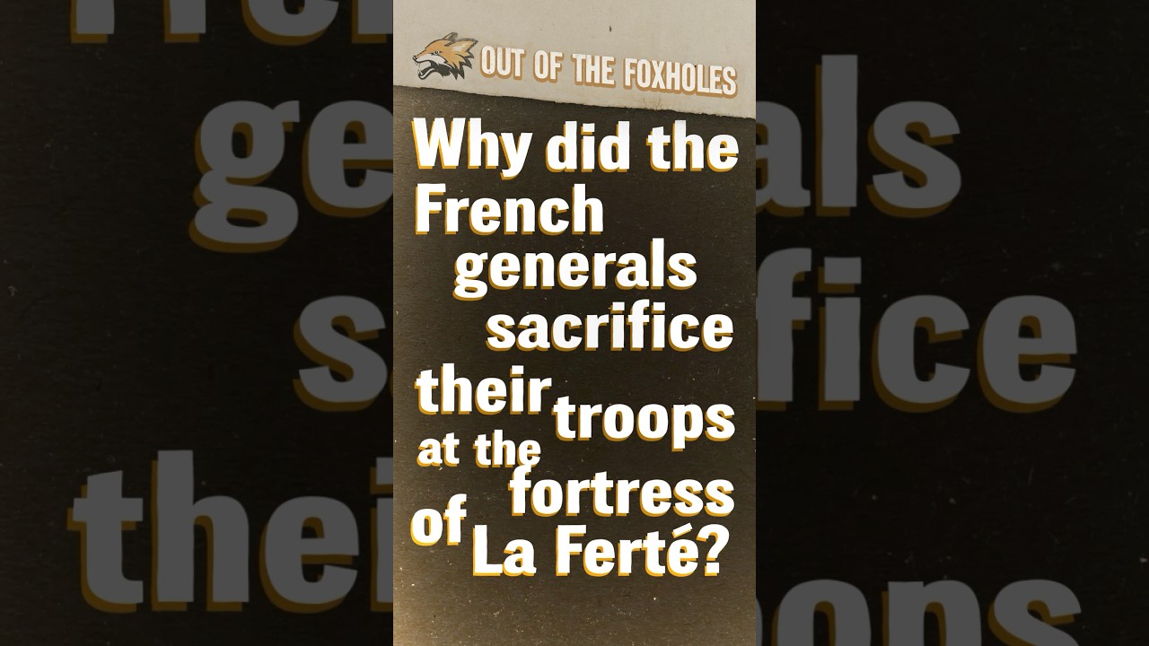 Why Did France Let 107 Men Die at La Ferté? #OOTF #shorts