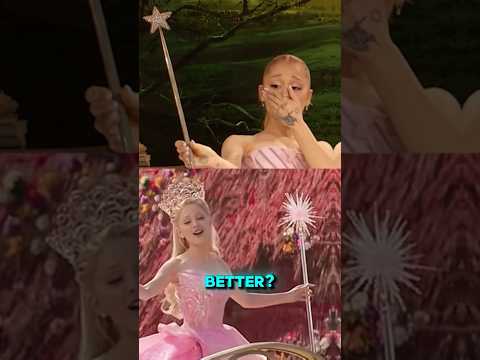Glinda Wand From Wizard of Oz VS From WICKED movie #shorts #arianagrande #wicked #wickedmusical