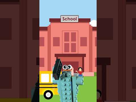 If Billy was always at school: #lego #djhuntsofficial #comedyshort #school #relatable #puppet