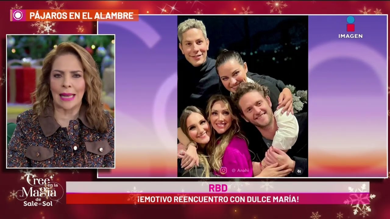 Nuevo reencuentro de RBD ¡Con Dulce María! | Sale el Sol