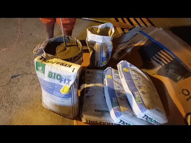 Tile Adhesive - Polyglaze PZ W400 Flex + Tile Adhesive Trader ...