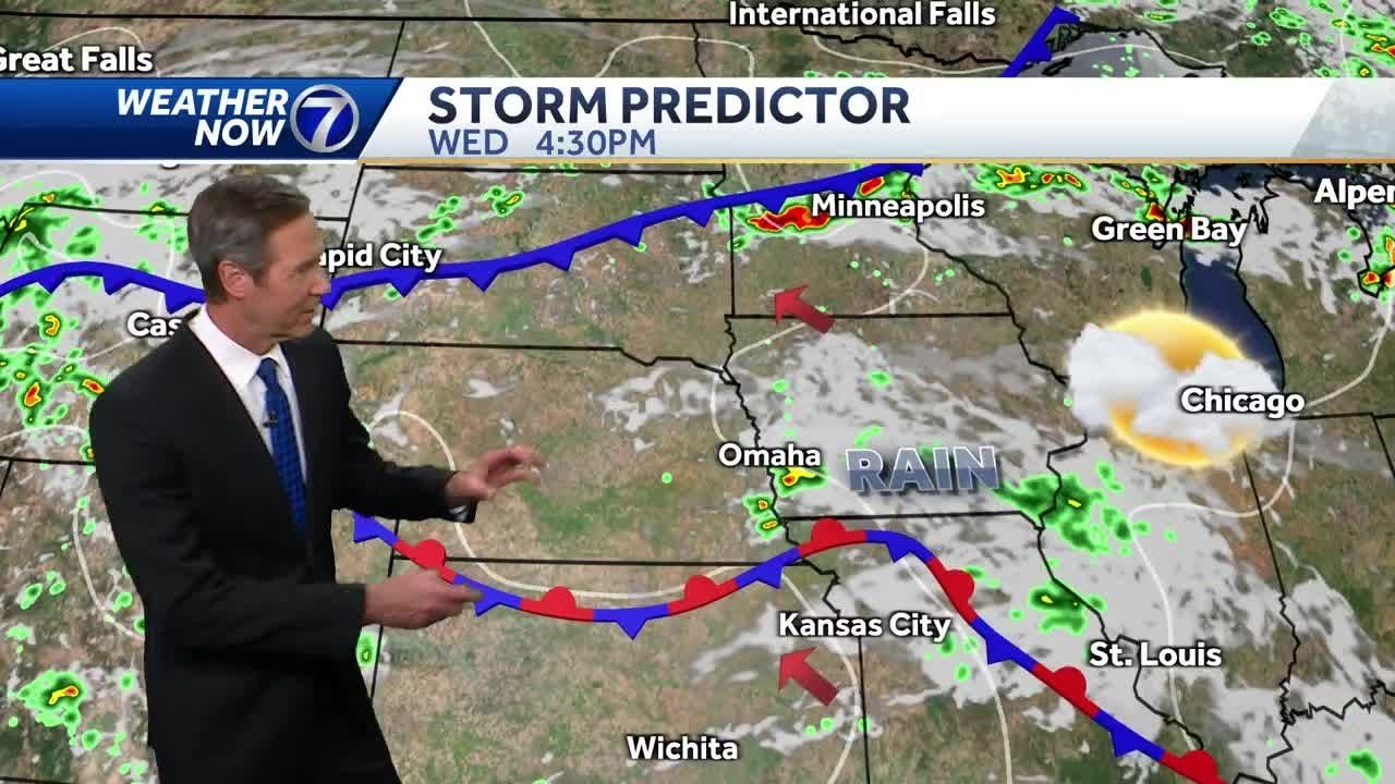 Tracking rain chances: August 1 Omaha