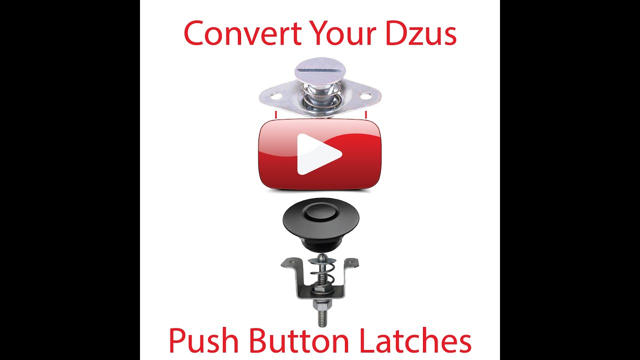 New Install Dzus Retro Kit Push Button Latch