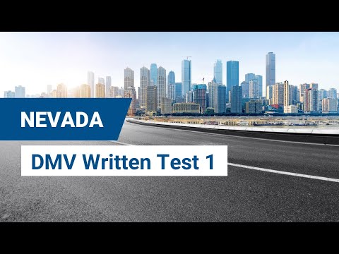 2024 Nevada DMV Written Test #1