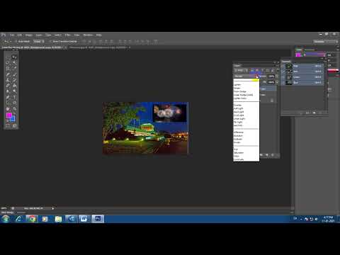 90 -Tạo hiệu ứng pháo hoa trong Photoshop CS6