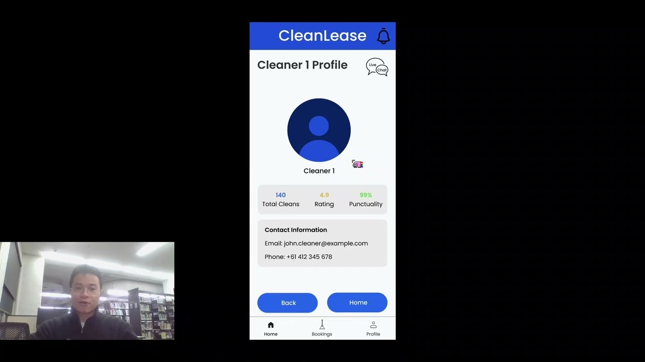 SIT216 - Assignment 2 - CleanLease Demo Walkthrough