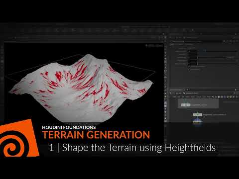 Steam Community :: Video :: Houdini Foundations: Terrain 1 | Shape the Terrain using Heightfields