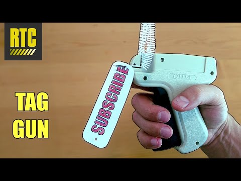 Tagging Gun for Clothing - This Label Tagger Put Tags Back on Clothes