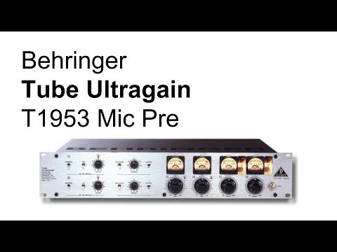 Behringer T1953 Ultragain Pre-amp | Reverb