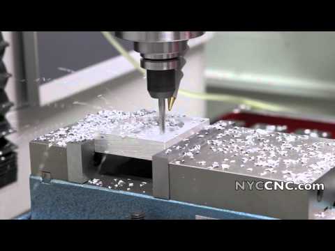 Tormach PCNC 1100 - Cutting the first part! Machining Aluminum. Ch. 10