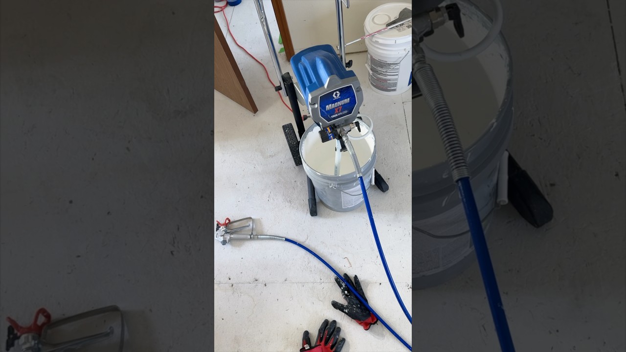 Spray Paint a Room in Minutes with the Graco X7!