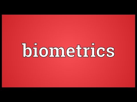 Biometrics Meaning
