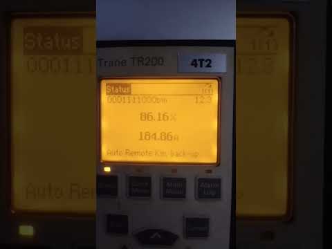 trane chiller over voltage