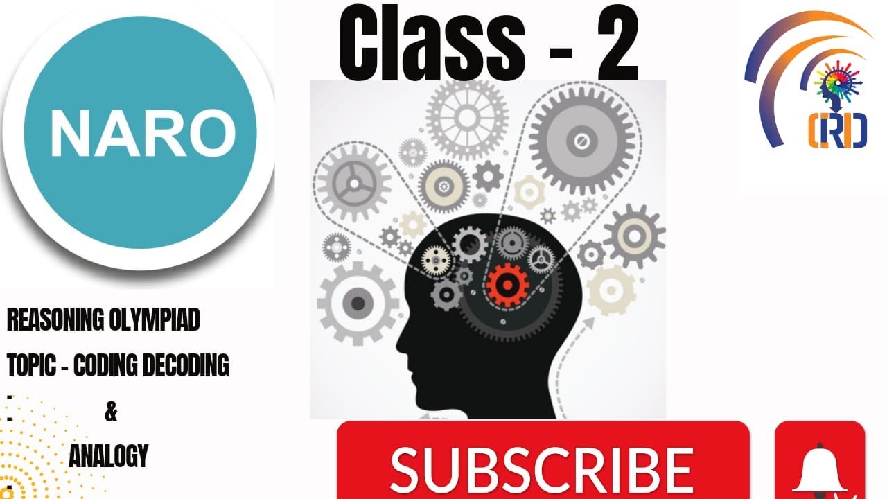 Reasoning Olympiad class 2 ( Ex 5 & 6 ). Topic Coding Decoding & Analogy by CRD Education Service