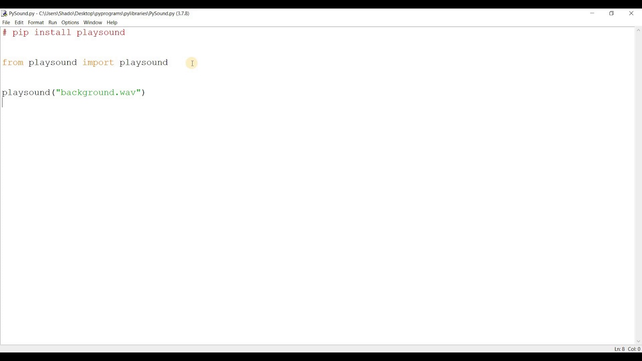 Python Playsound Library - Playing Sound Files in Python
