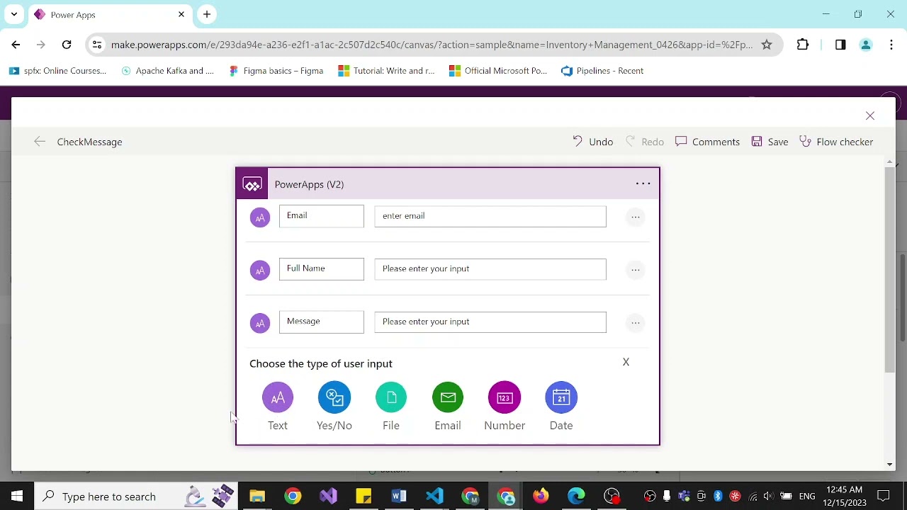 PowerApps, Power Automate Text sentiment analysis