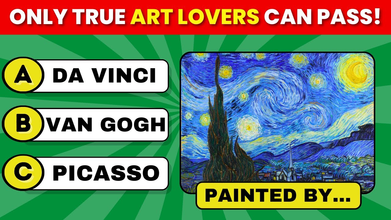 Ultimate Arts Quiz! How Much Do You Really Know? 🎨🧠