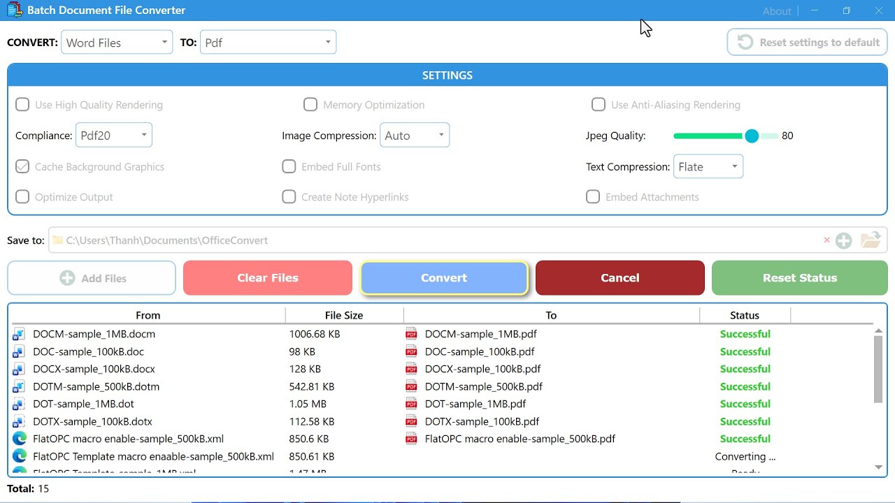 Download Batch Document File Converter