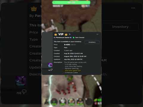 IS VIP WORTH IT? TDS VIP Gamepass #roblox #tds