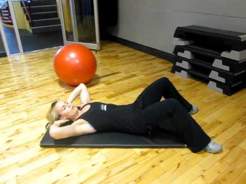 Cross Body Crunches