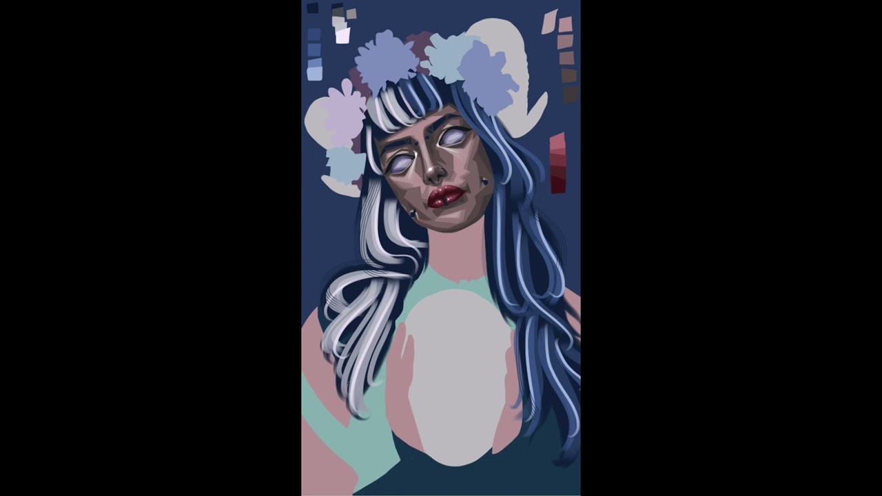 Stylized Vexel Art Timelapse