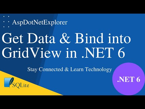 Learn Get All Data from SQLite Database with Entity Framework Core in NET 6 | Windows Forms ...