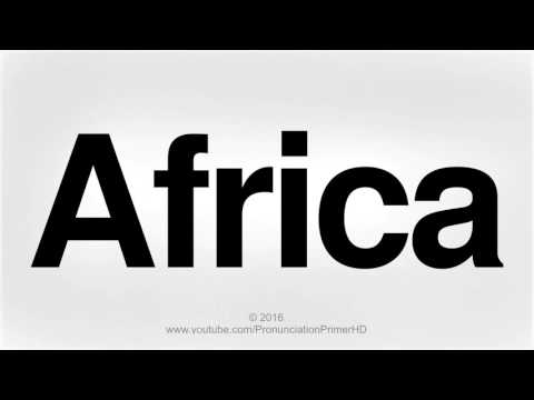 How To Pronounce Africa | Pronunciation Primer HD