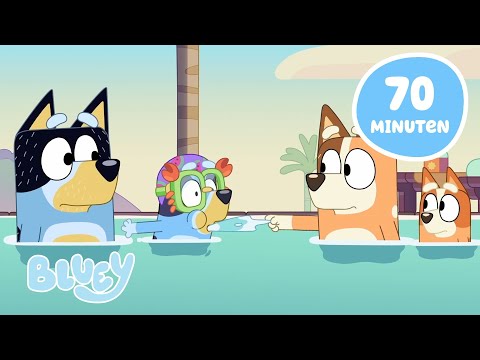 🔴LIVE: Bluey Lustige Momente mit der Familie | 70 MINUTEN | GANZE FOLGEN | Bluey