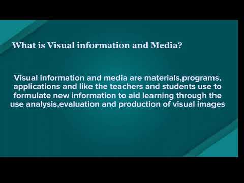 Two Dimension of Media (Text and Visual Information and Media) |•Media and Information Literacy