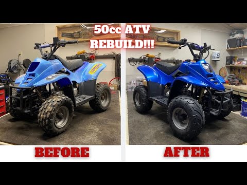 Fixing up a 50cc Coolster ATV that has been sitting for years!
