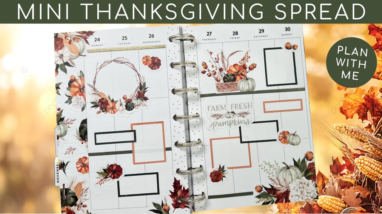 Plan with Me: Mini Thanksgiving Spread 2025!