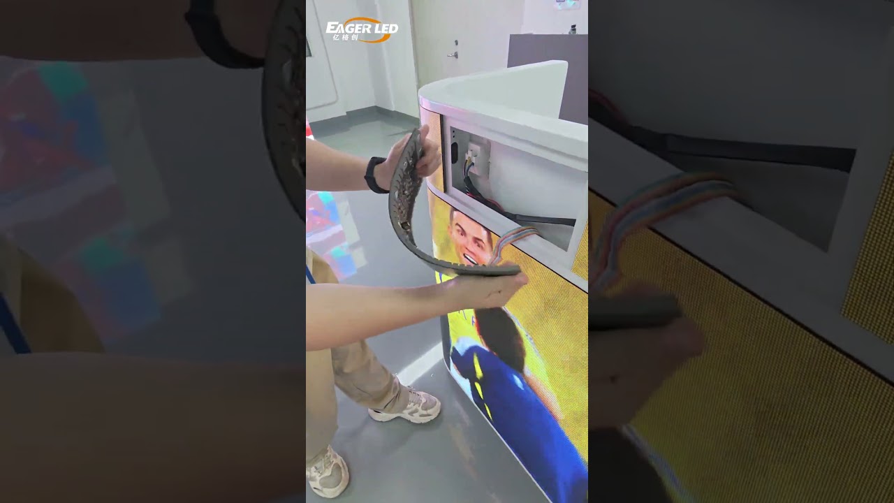 If your company's receptionist needs this, you can contact me.#eagerled #leddisplay #ledscreen