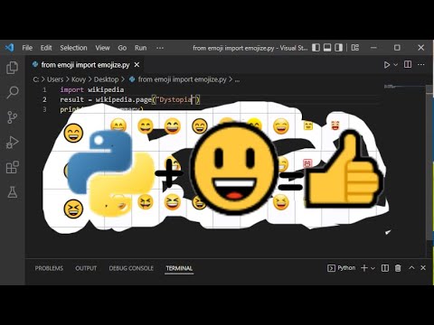 Yes, You can Print Emojis In Python!