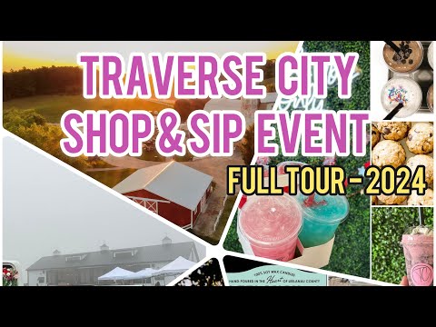 Experience Traverse City's Shop & Sip Event | Ultimate Guide to Local Shopping & Artisan Crafts!