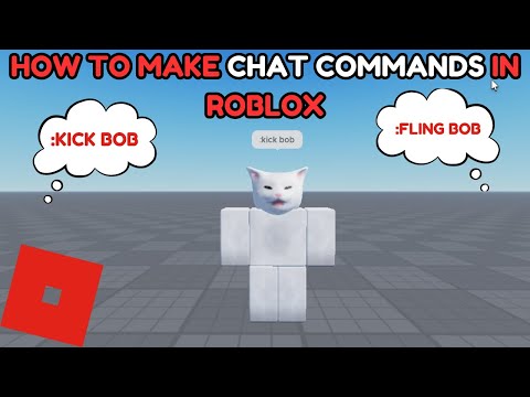 CHAT COMMANDS in ROBLOX STUDIO | 2024 (BEGINNER)