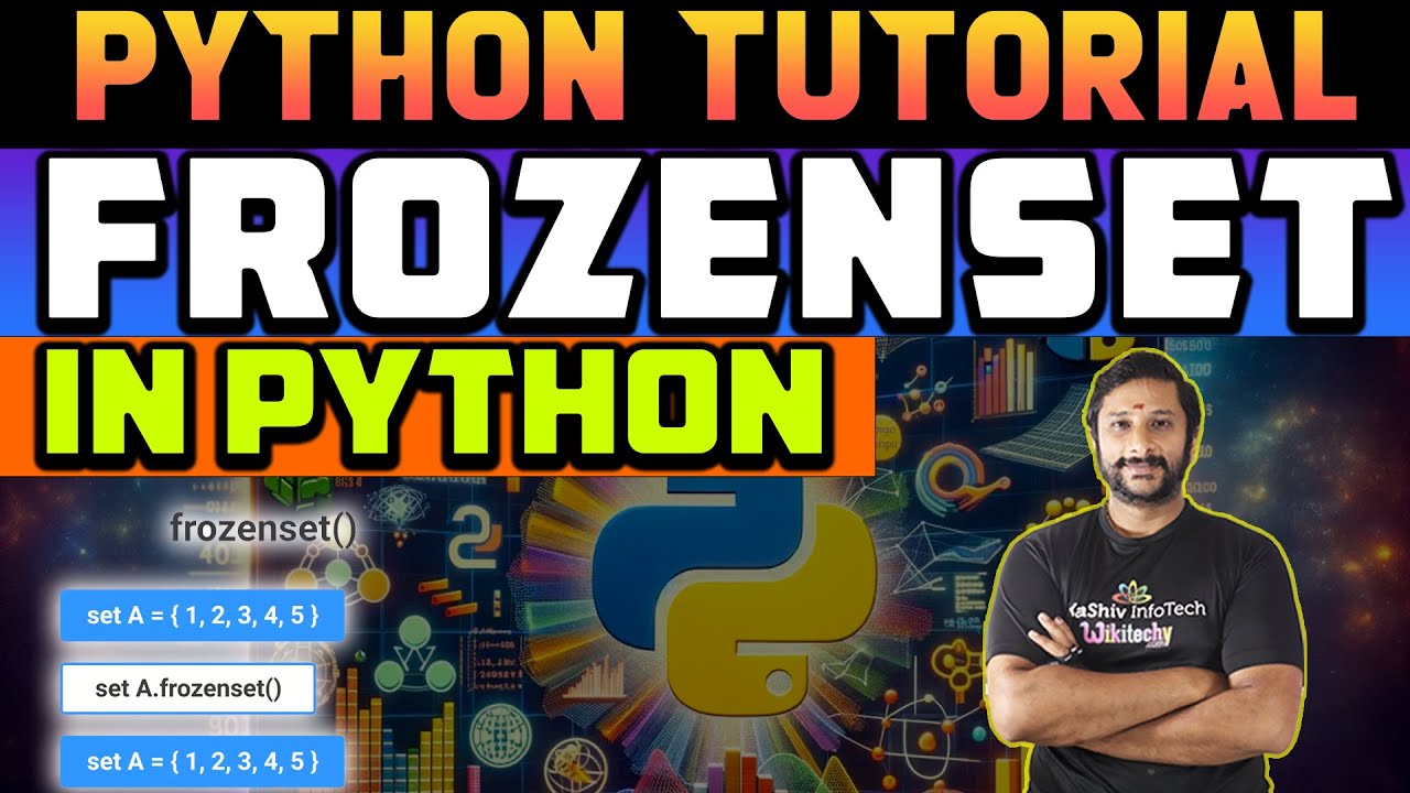 Frozenset data types | Python Tutorial | Work 24 #pythontutorial #pythonprogramming #python