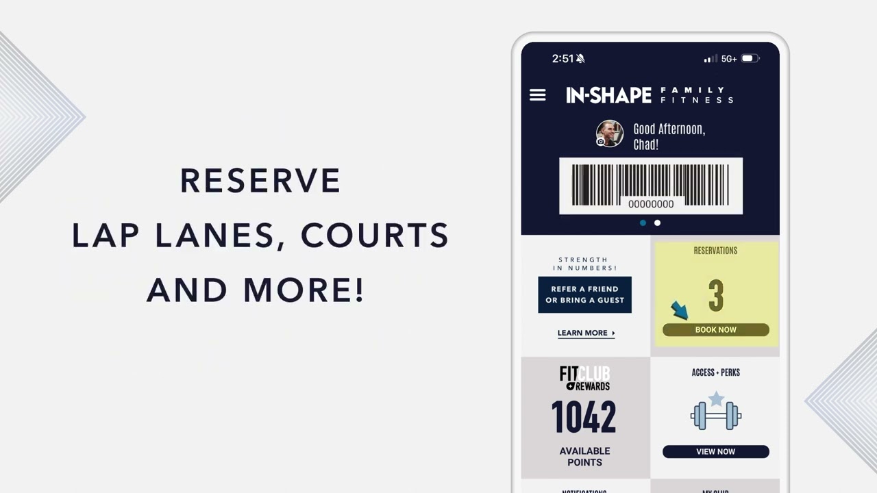 In-Shape Family Fitness App