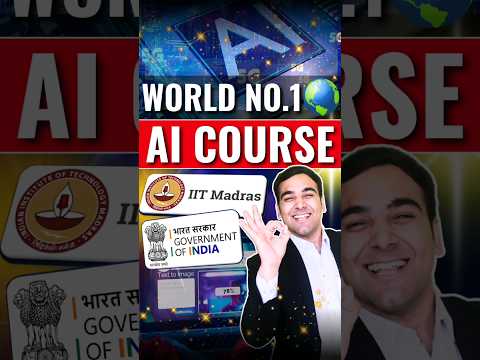 FREE AI Python Course By IIT Madras🔥✨ #shorts