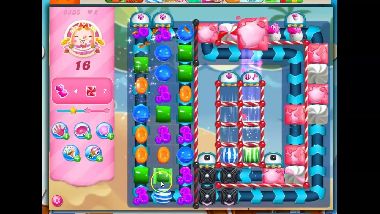 Candy Crush Saga Level 8835 1  Boosters
