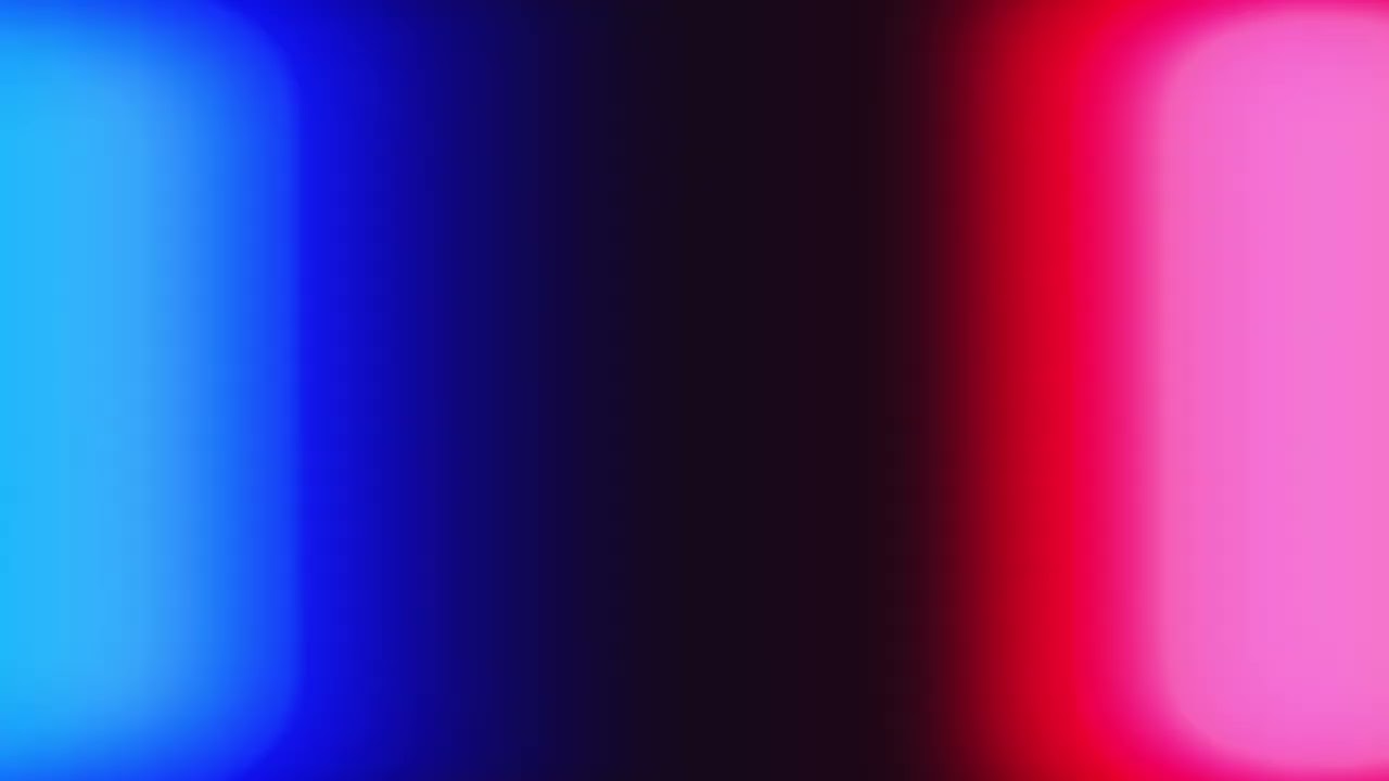 Police Beacon Red And Blue Light. B-Roll