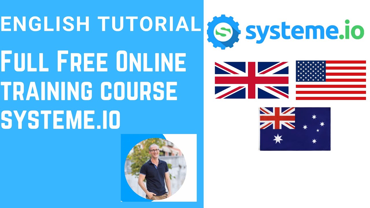 🔴 SYSTEME.IO OFFICIAL TRAINING TUTORIAL step by step course by Aurelian Amacker  Systeme.io founder.