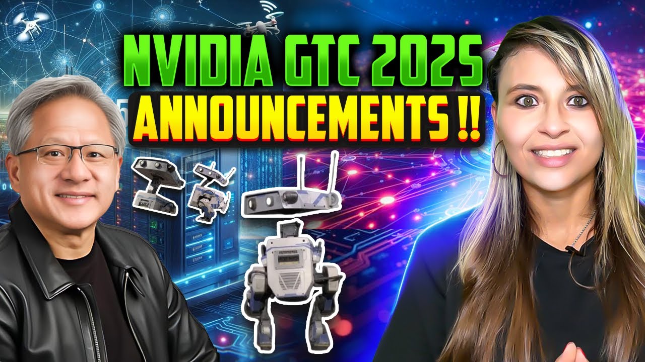 NVIDIA Just Changed Everything: AI Chips, Robots & Google Cloud Collab! 🚀 [GTC 2025 Recap]