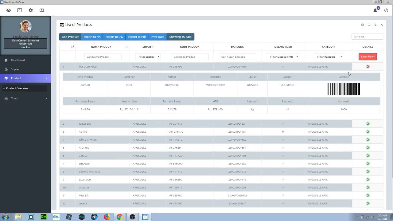 Import excel xlsx data php script with progress bar