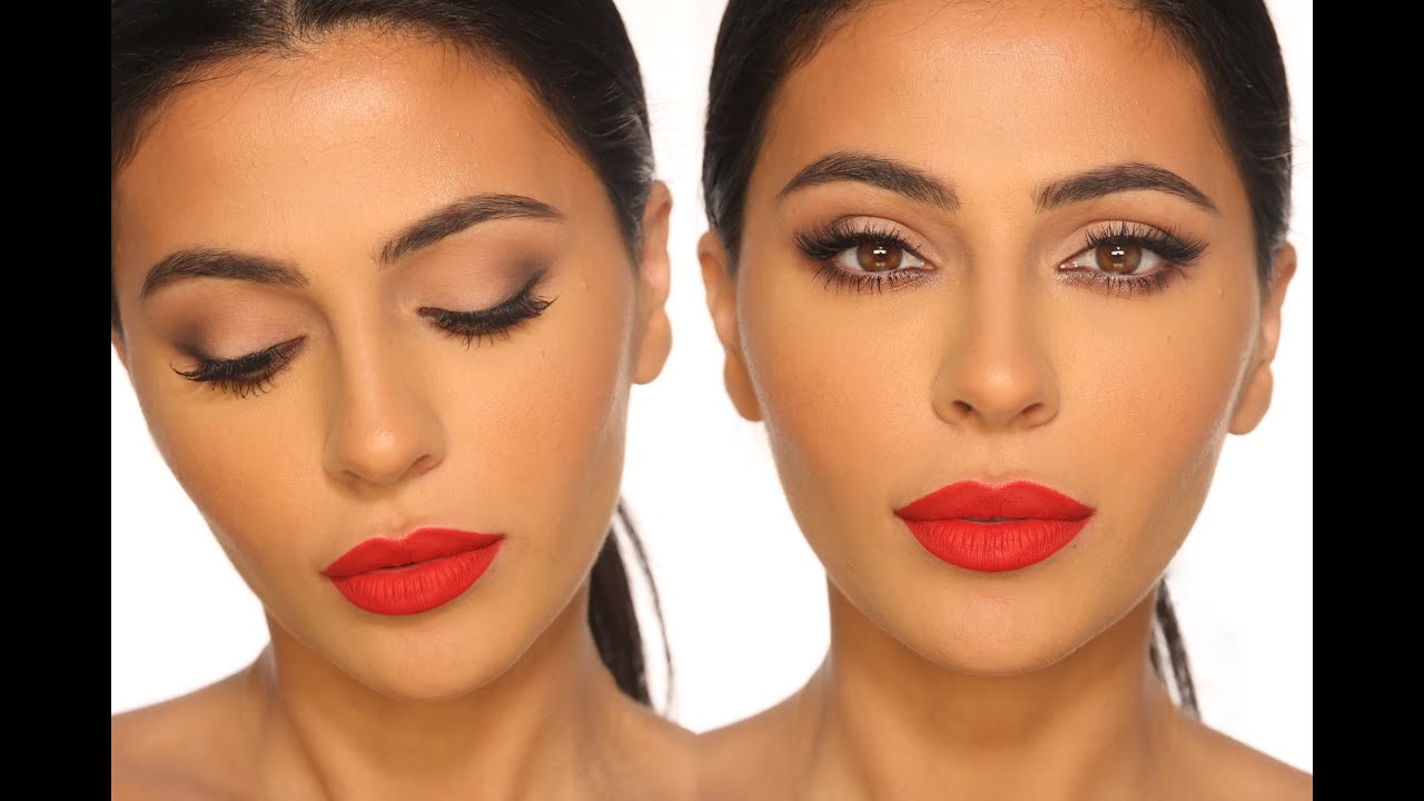 CLASSIC RED LIP MAKEUP TUTORIAL