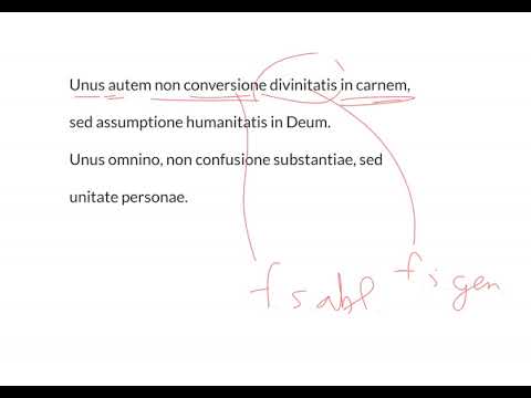 LatinPerDiem Latin Lessons: Athanasian Creed, 20