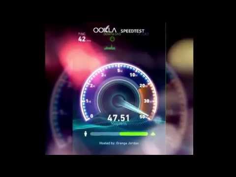 Orange Jordan 4G Speed Test Airbox Myfi